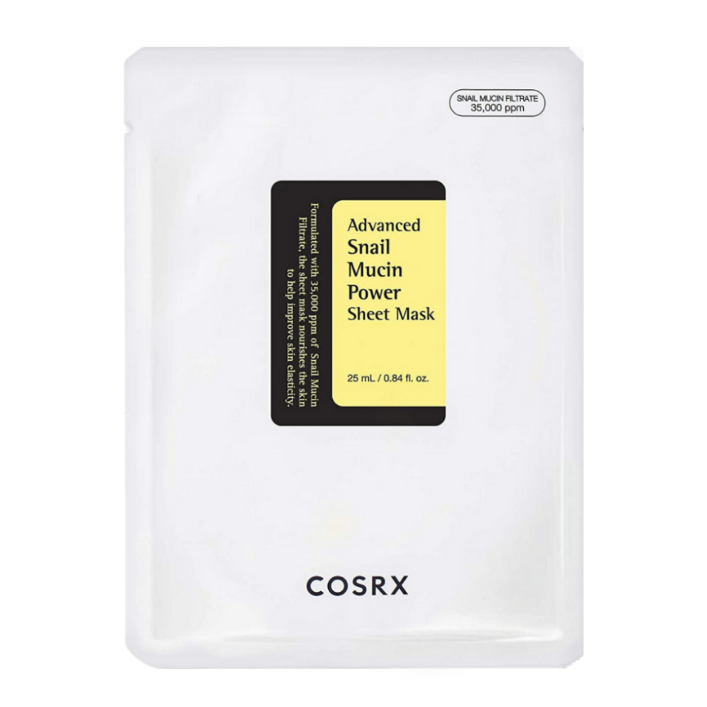 COSRX Advanced Snail Mucin Glass Glow Hydrogel Mask 34g x 3ea | Achieve ...