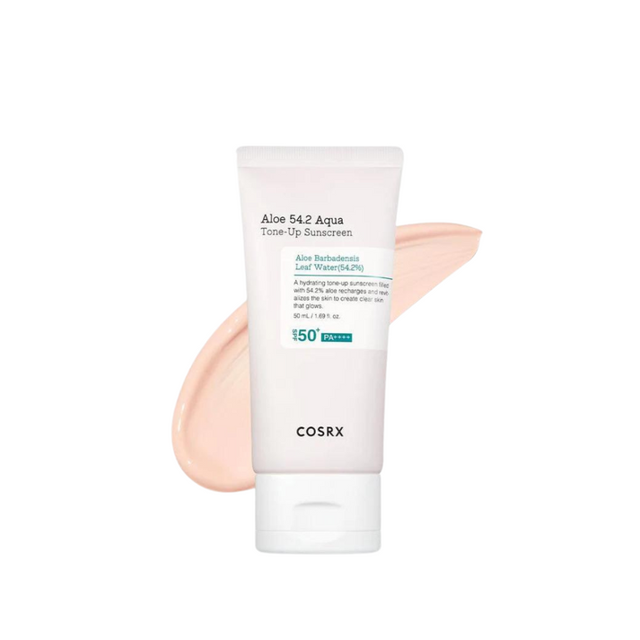 COSRX Aloe 54.2 Aqua Tone-Up Sunscreen 50ml | Lightweight Hydration and Natural Glow – † Zionmall