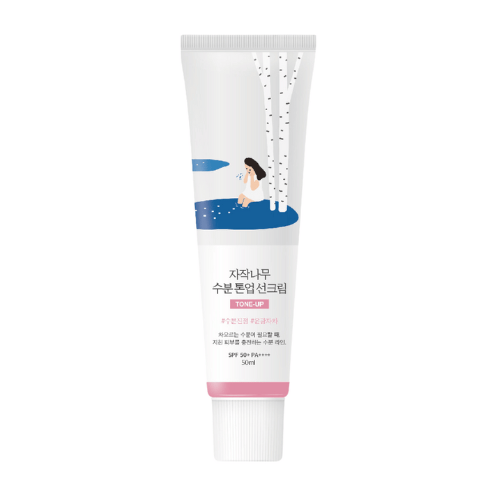 ROUND LAB Birch Juice Moisturizing Tone Up Sunscreen 50ml | Lightweight ...